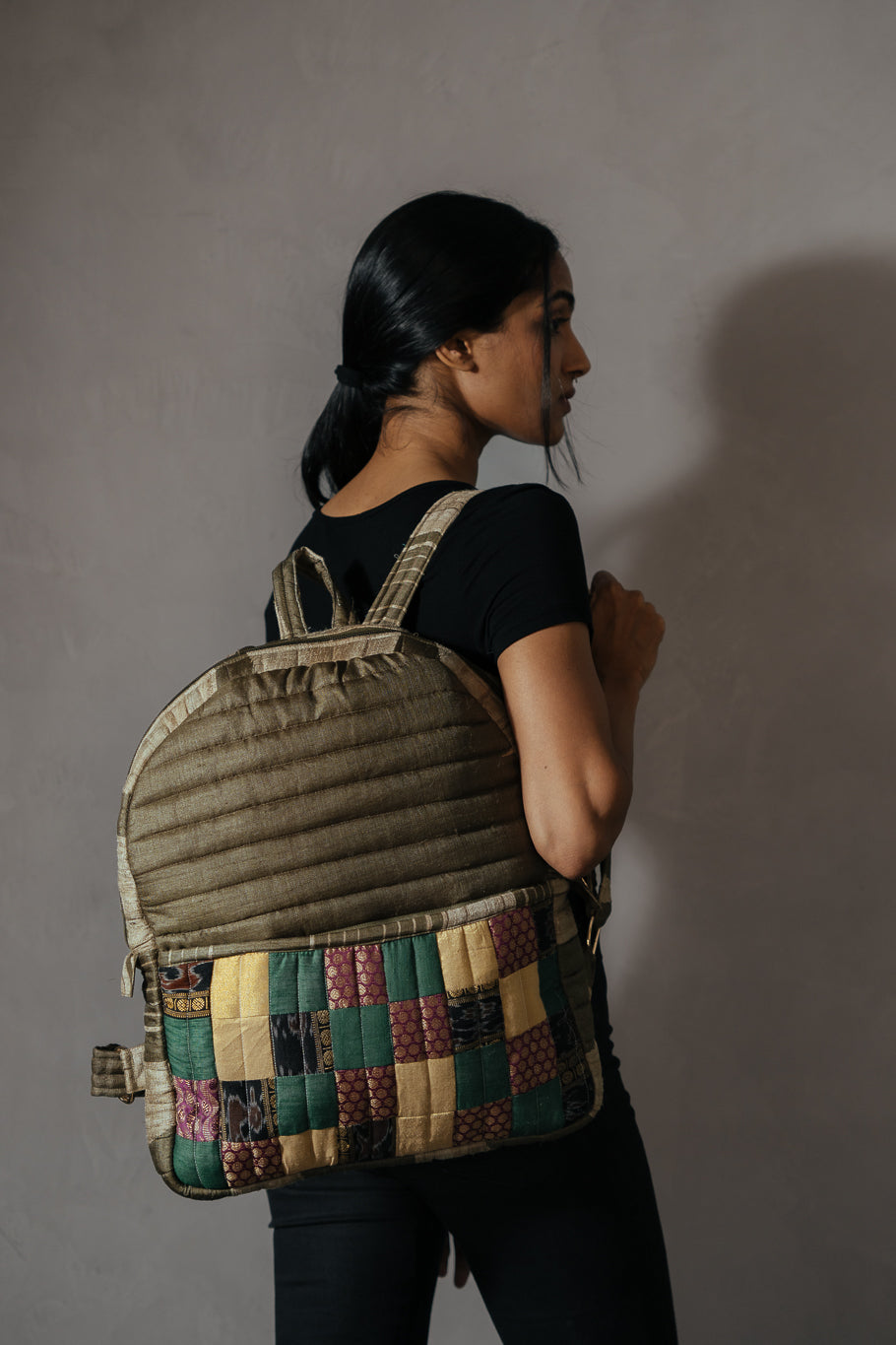 Flourish Backpacks – Stylish and Versatile Reshma Grande Backpack Stone Grey for Travel, Work ...