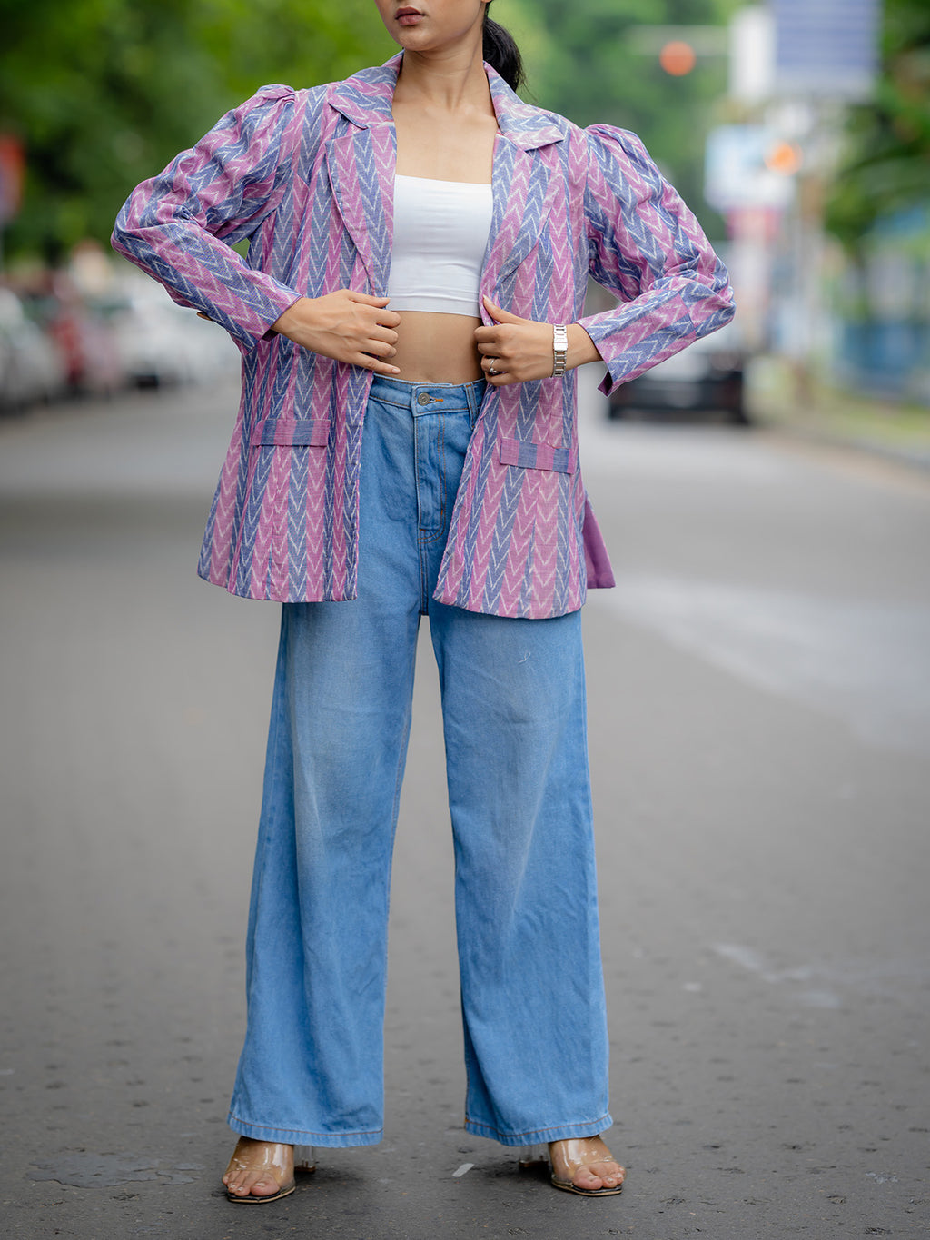 Flourish Women’s Jackets – Cotton Mixed Candy Jacket for All Occasions