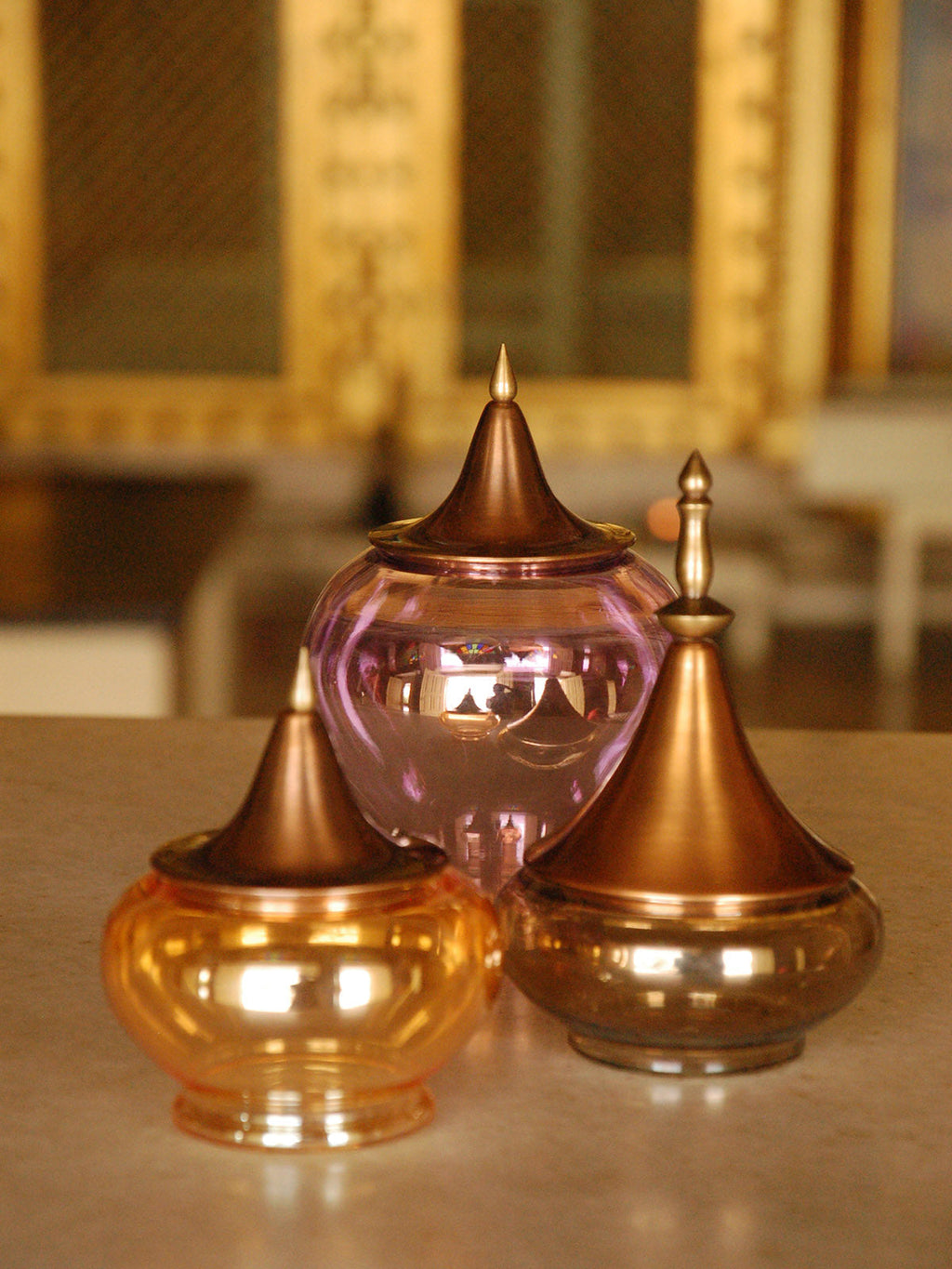 Hand Crafted : Spire Jewel Jars, Scientific Glass, Architectural Lids ...