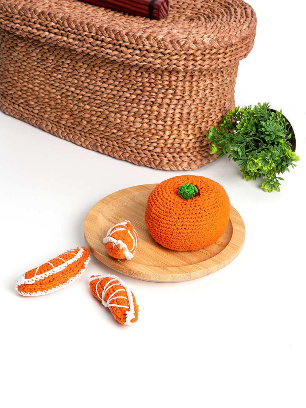 Set of Orange and Orange Wedges Soft Toys | Shop Huggable & adorable ...