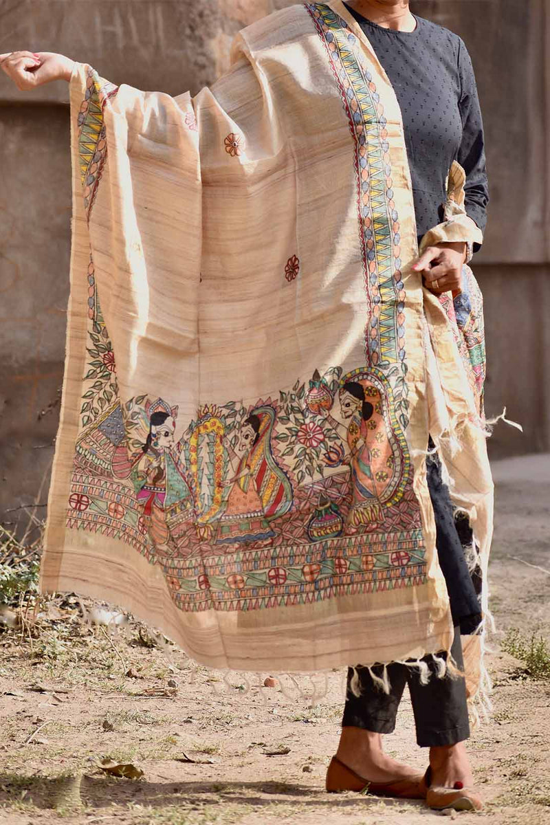 Buy Handmade Stoles & Dupattas for women online in India - Flourish