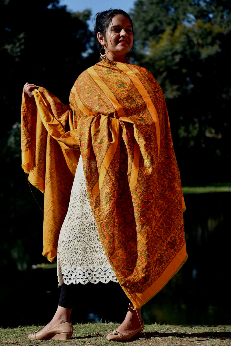 Buy Handmade Stoles & Dupattas for women online in India - Flourish