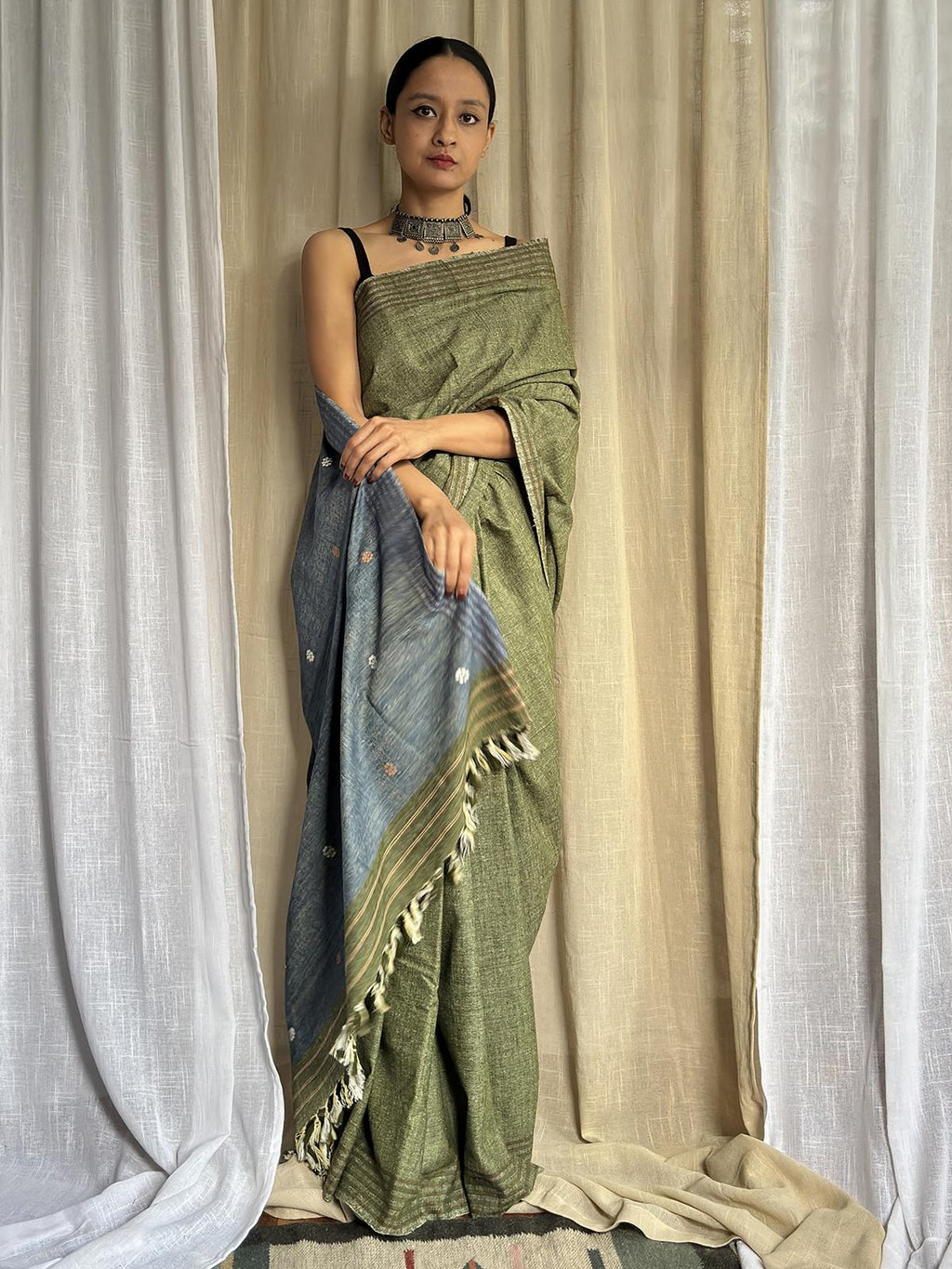 Flourish Women’s Saree – Ahimsa/ Eri Silk Saree for Formal Wear