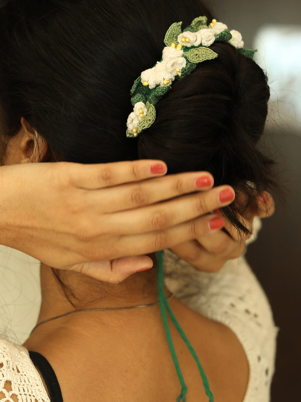 Buy Jasmine Crochet Hair String - Flourish