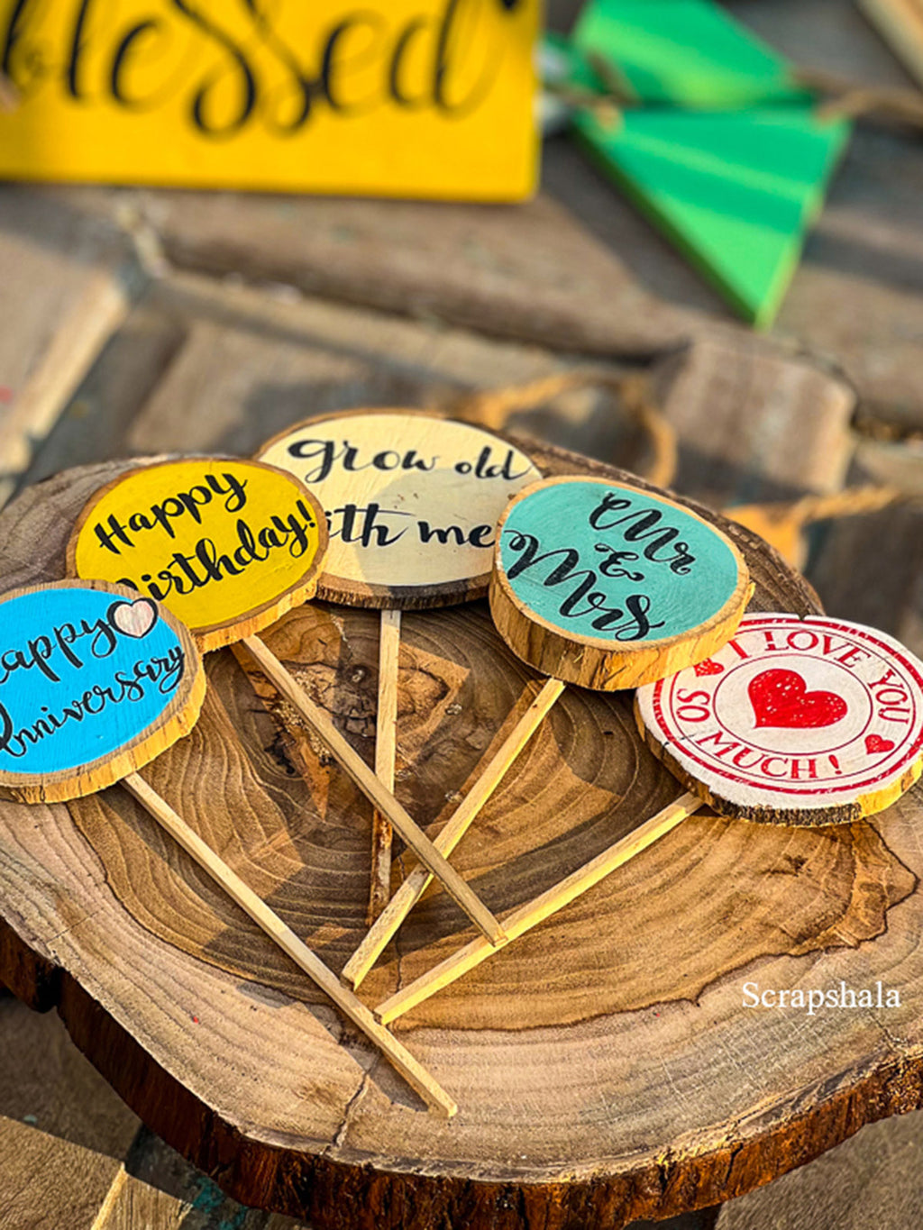 Cake Topper Pack | Shop Stylish, Unique and Elegant Designs at Flourish